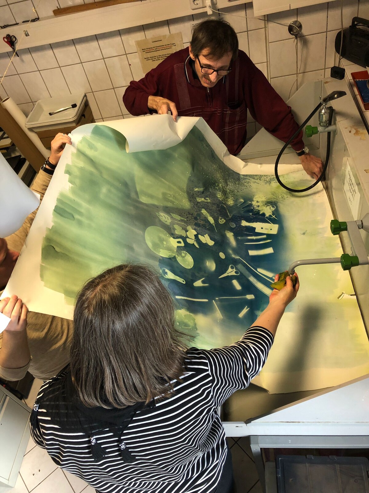 Cyanotypie als künstlerische Ausdrucksform | VILLA Leipzig